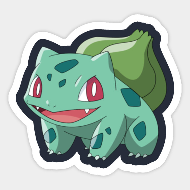 Bulbasaur - Pokemon - Pokemon - Sticker | TeePublic